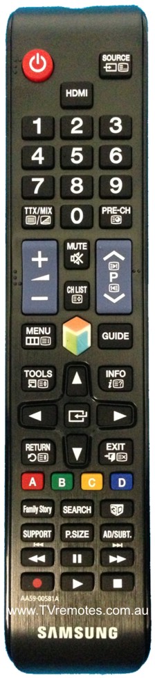 Original SAMSUNG Remote Control AA59-00507A AA5900507A TM1050
